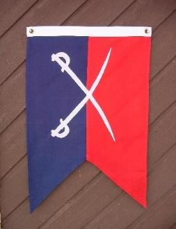 Essential Gear Outfitters :: CUSTER 7th CAVALRY GUIDON FLAG 2X3